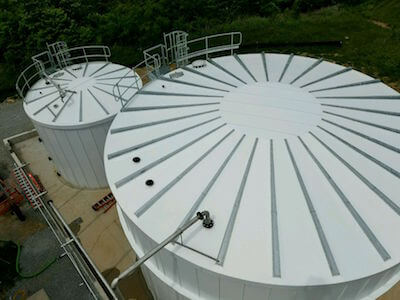 Ridglok Anaerobic Digester Tank Insulation - MC&I RIDGLOK®