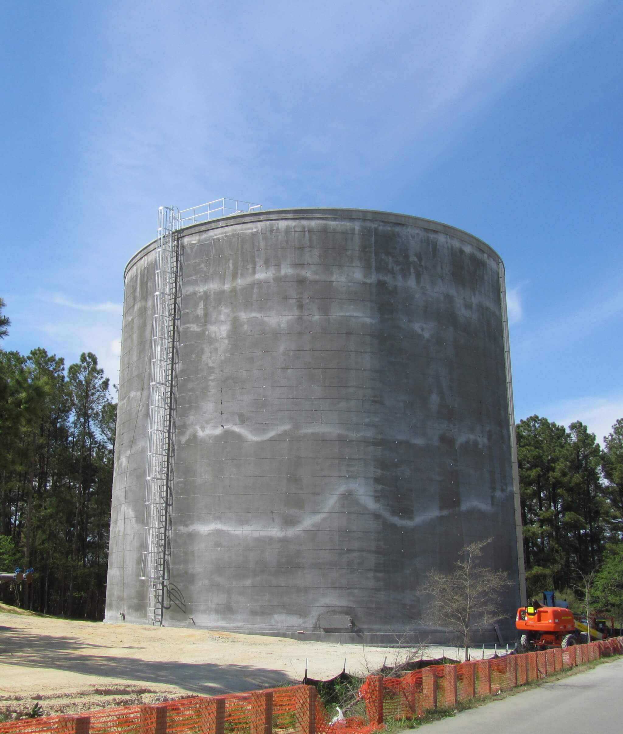 Military FT Bragg NC Thermal Energy Storage Tank - MC&I RIDGLOK®