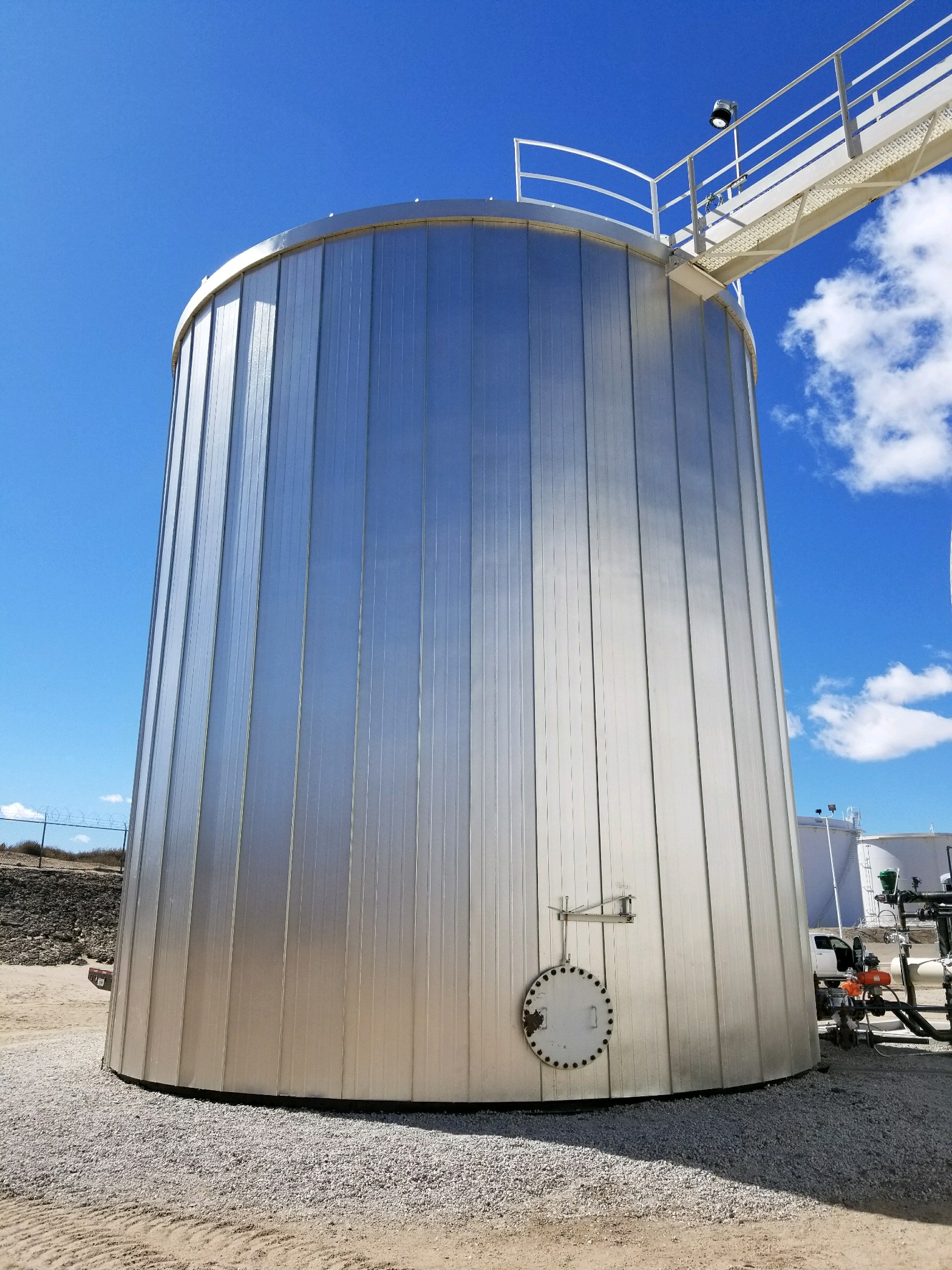 Case Study: Biodiesel Storage Tank in Albuquerque, NM - MC&I RIDGLOK®