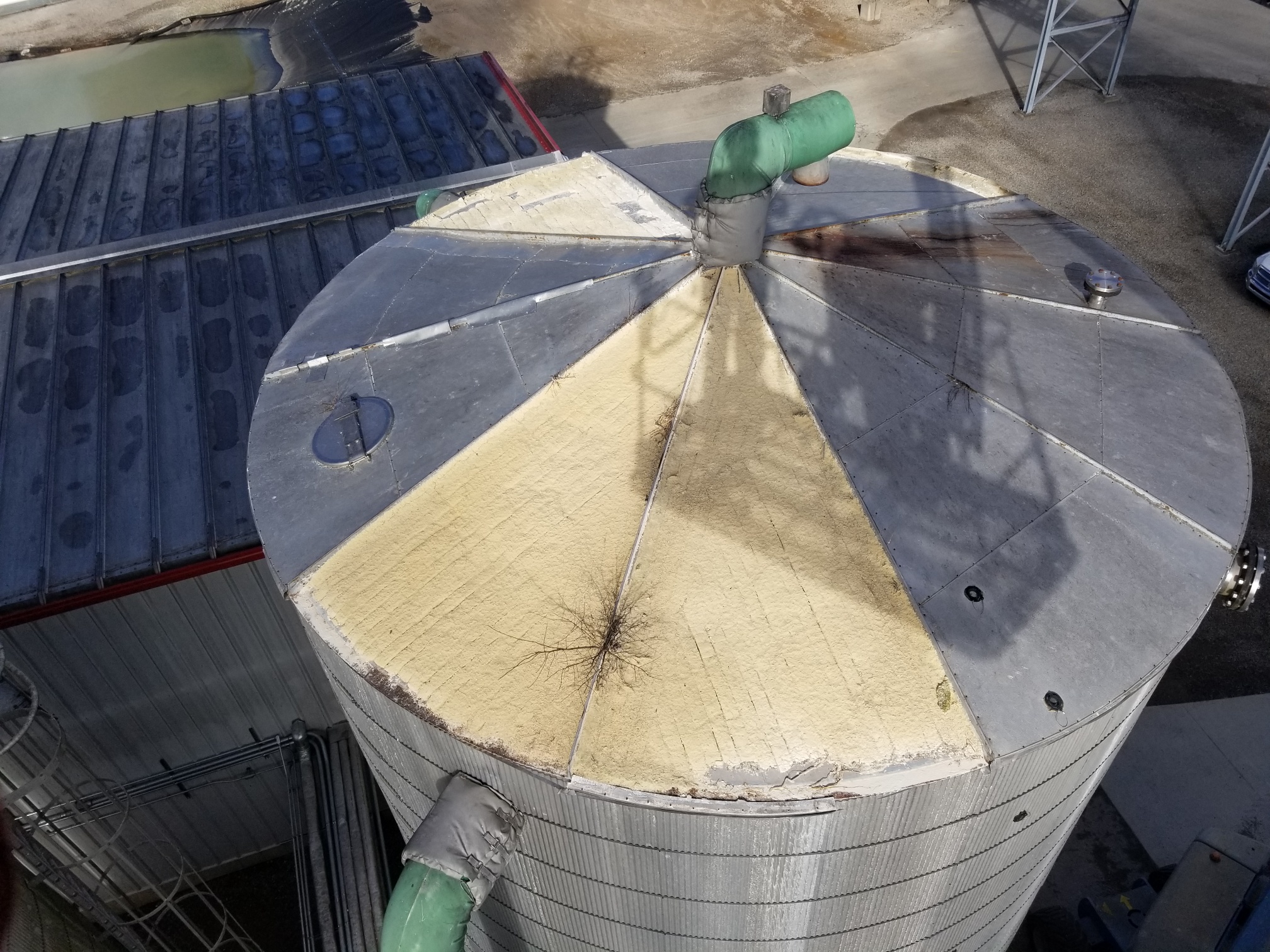 Case Study: Stillage Tank Roof - MC&I RIDGLOK®