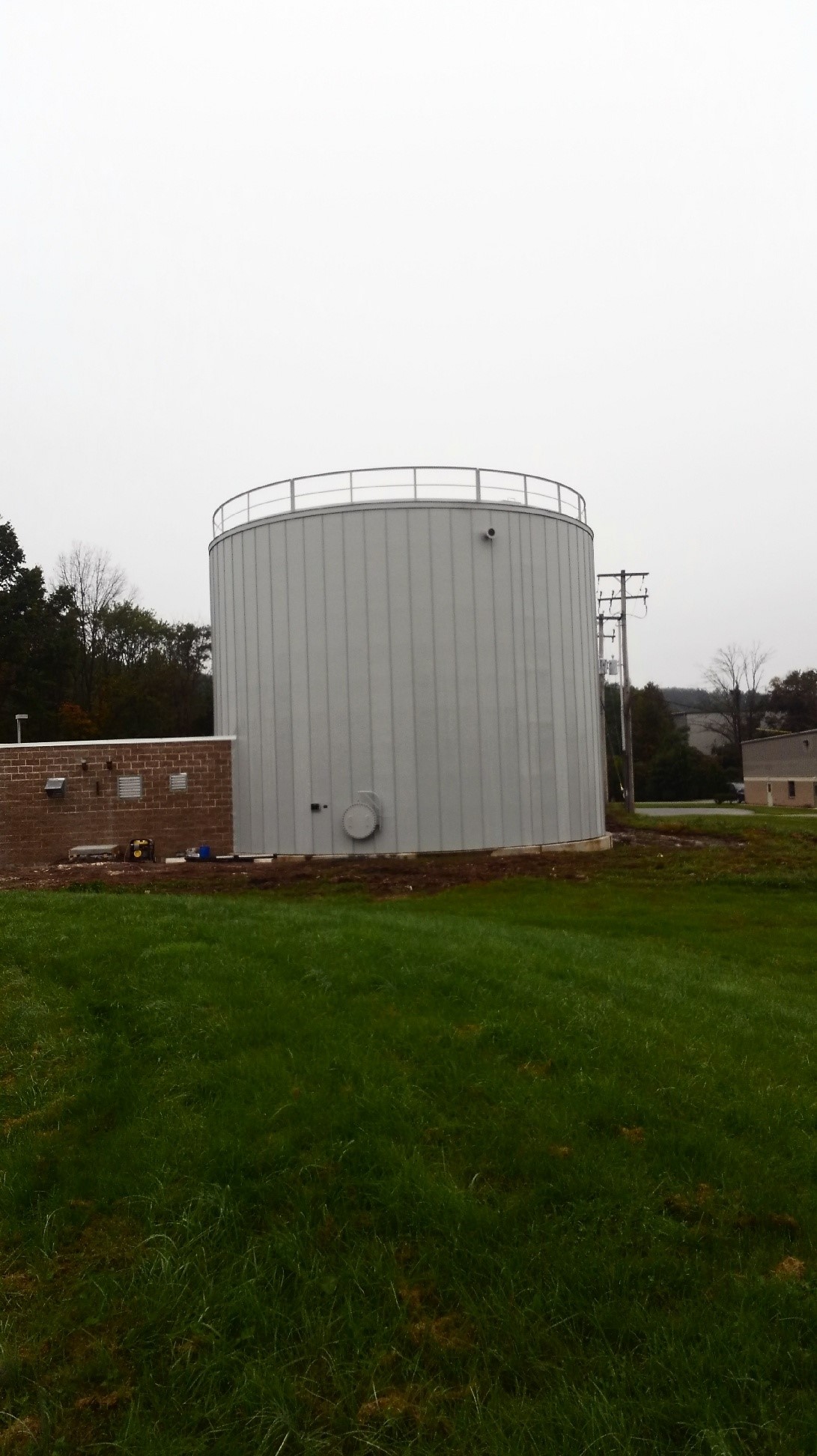 CASE STUDY: Insulation Manufacturer • RIDGLOK® Fire Water Storage Tank ...